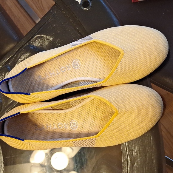 Rothy's | Shoes | Rothys The Flat Sunshine Yellow Size 5 | Poshmark